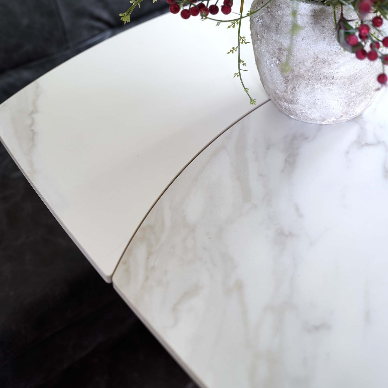 Woods Toscana White Motion Table with Industrial Corner Bench - Tan ...