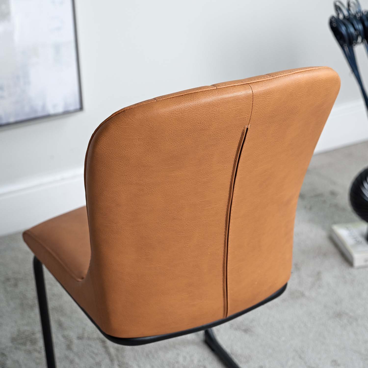 Clearance Firenza Tan Dining Chair (Set of 2) - Woods Furniture