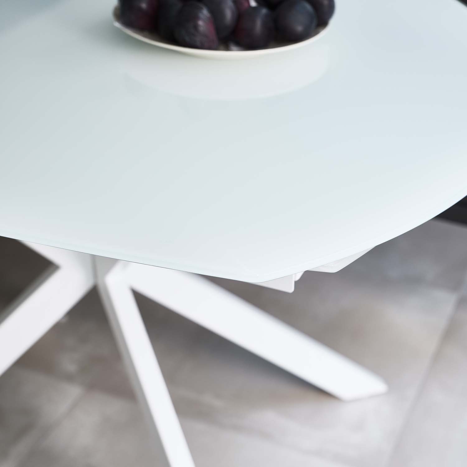 Clearance Ravenna Motion Table White - Woods Furniture