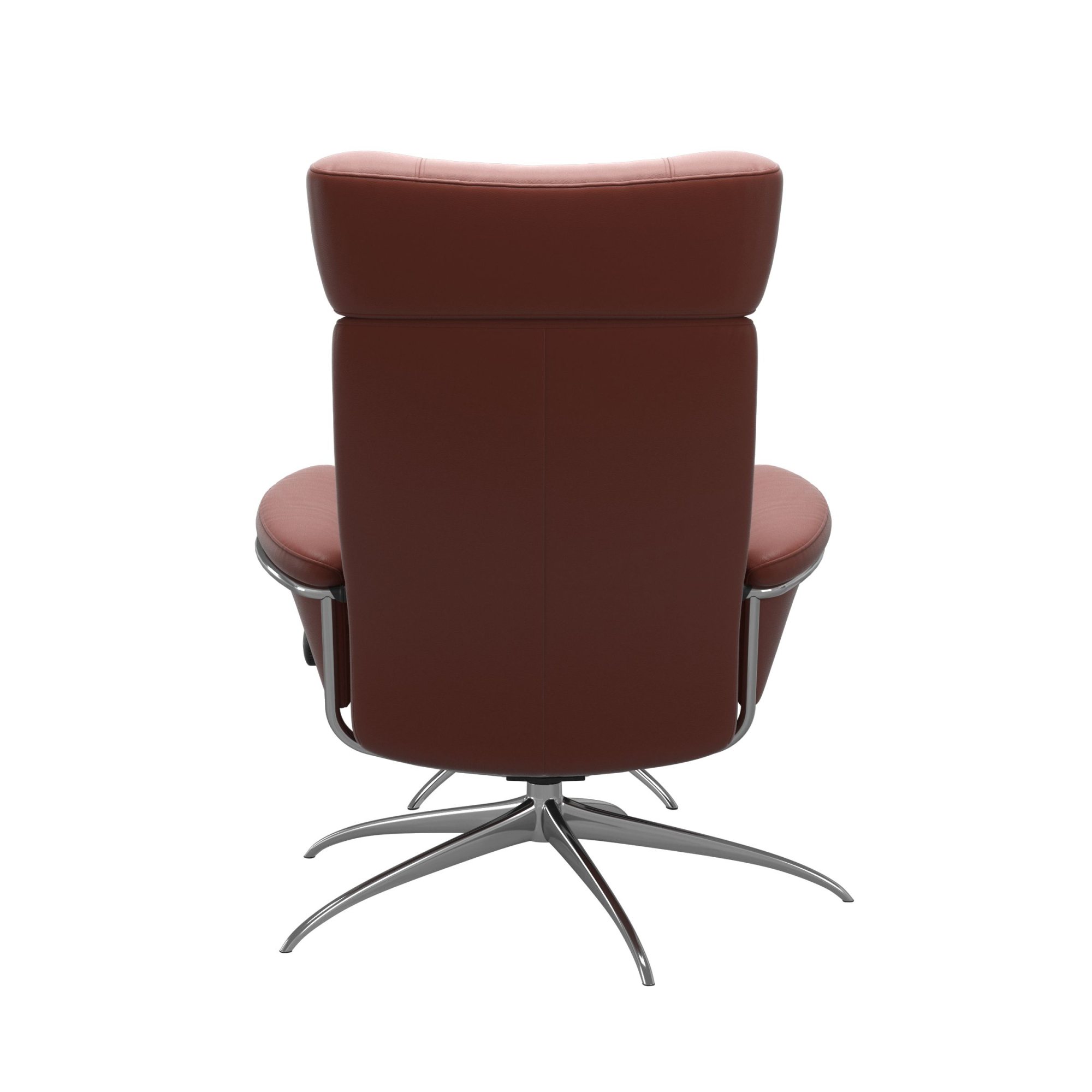 Stressless Berlin Recliner with Headrest and Footstool with Star Base ...