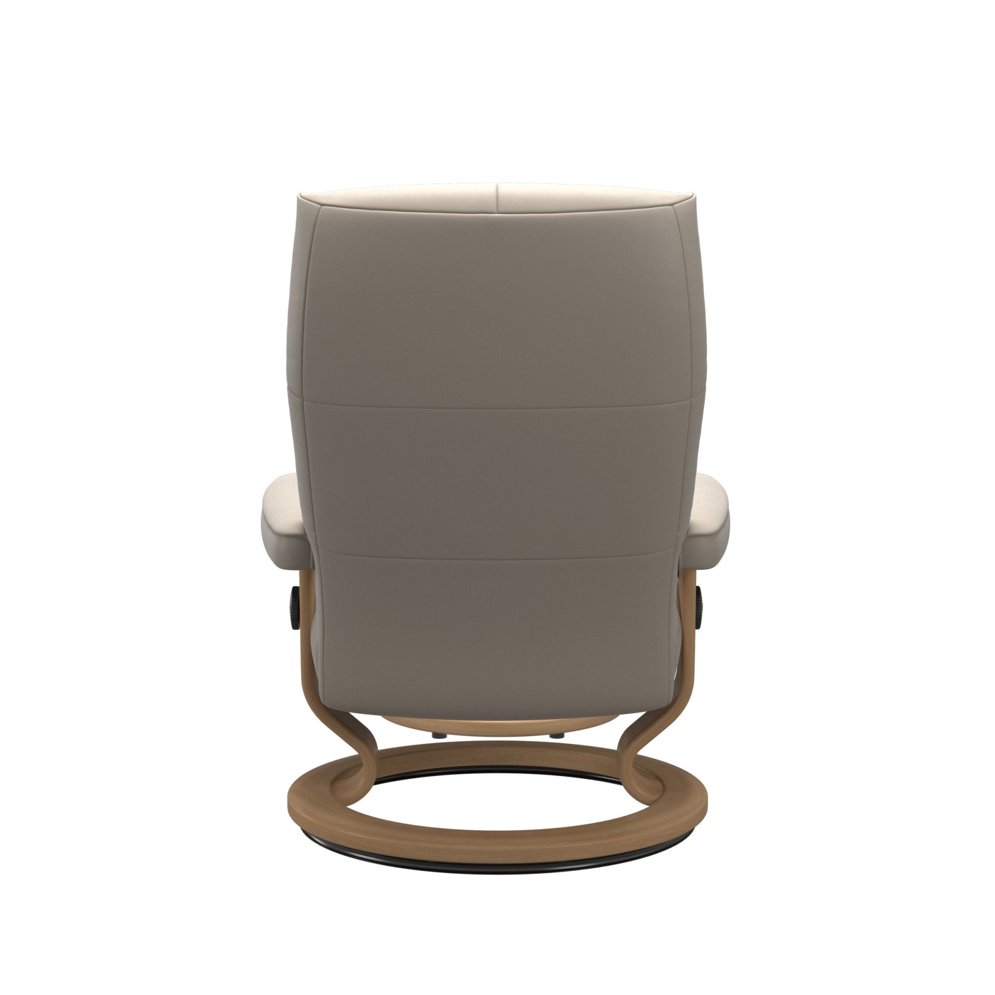 Stressless David Recliner with Classic Base and Footstool - Woods Furniture
