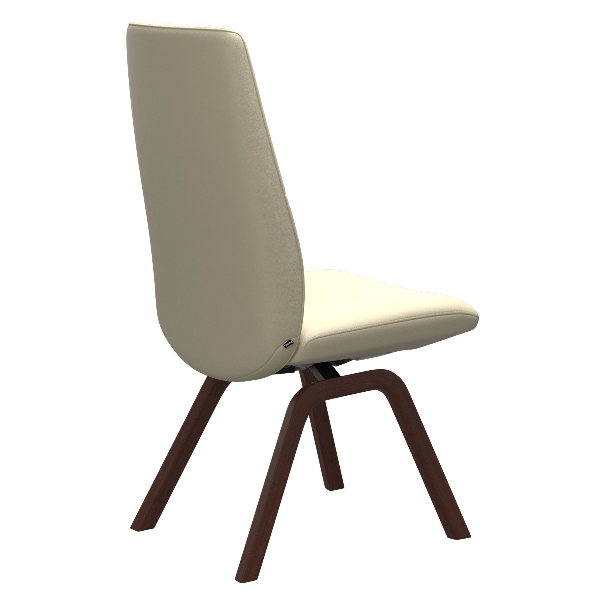 Stressless Mint High Back Dining Chair with Contemporary Base - Woods ...