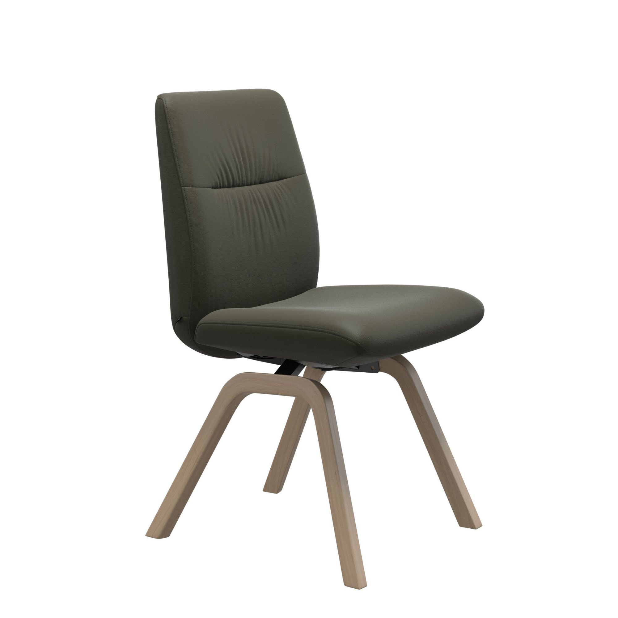 Stressless Mint Low Back Dining Chair with Contemporary Base - Woods ...