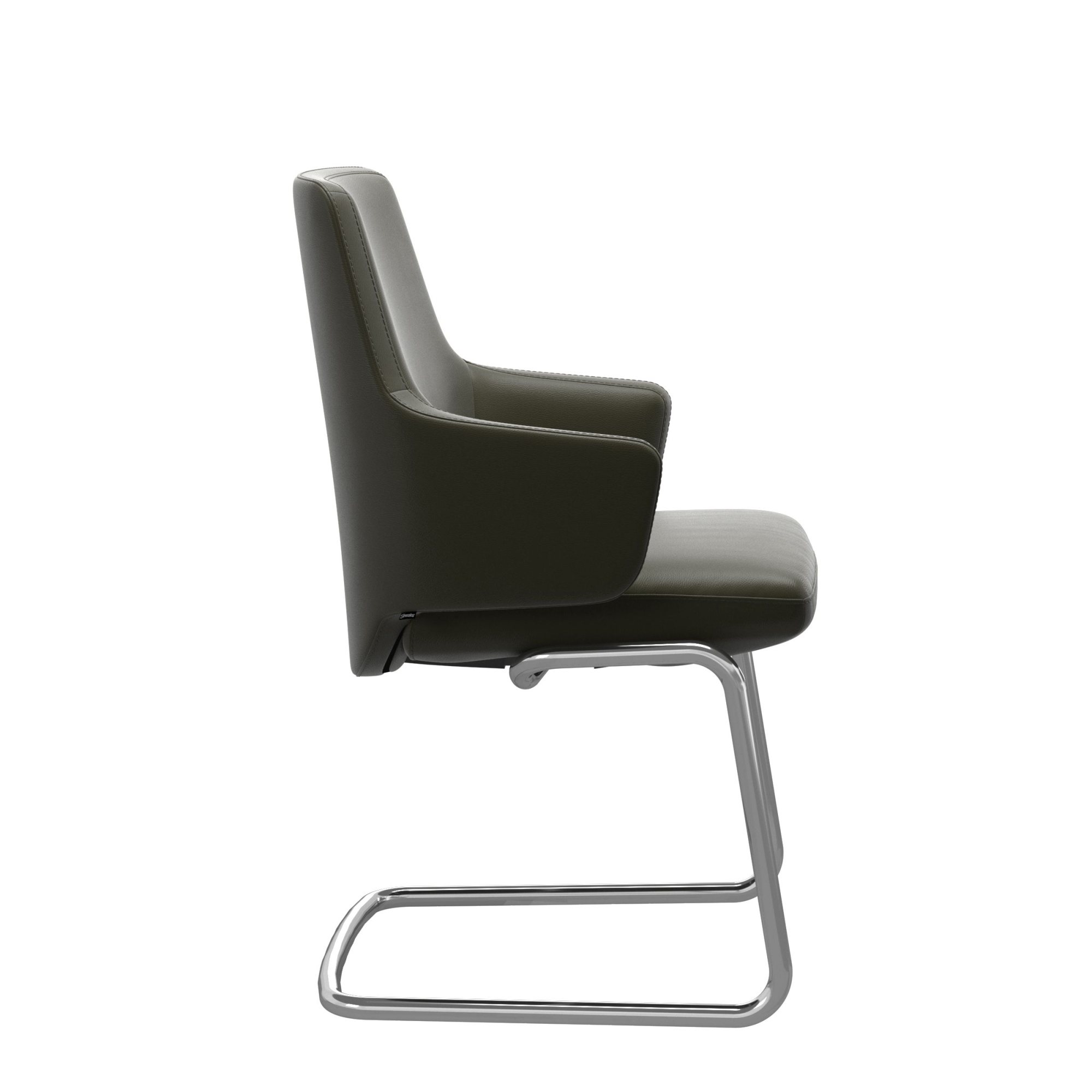 Stressless Vanilla Low Back Dining Chair with Cantilever Base - Woods ...