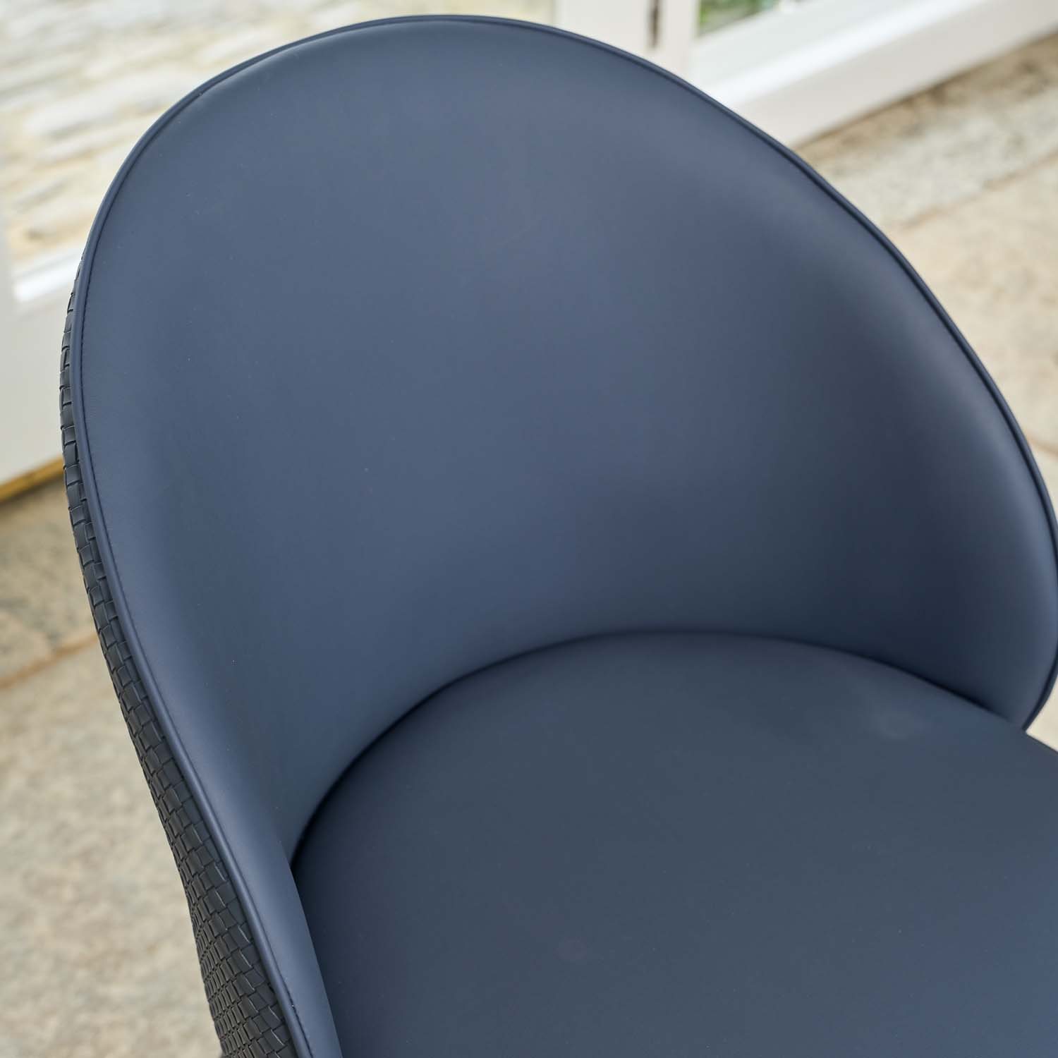 Woods Jupiter Navy Dining Chair (Set of 2) - Woods Furniture