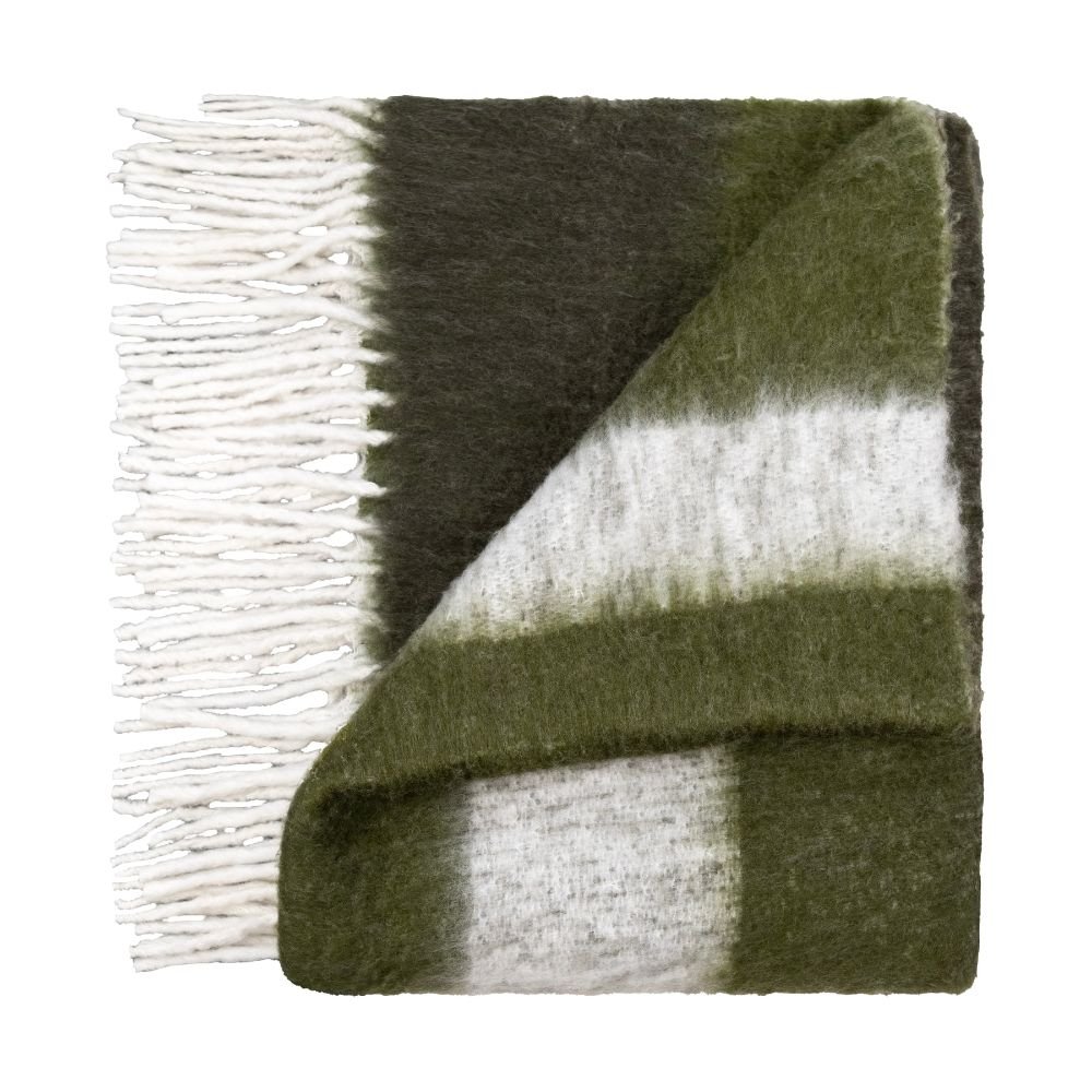 Woods Cara Green Throw Blanket - Woods Furniture