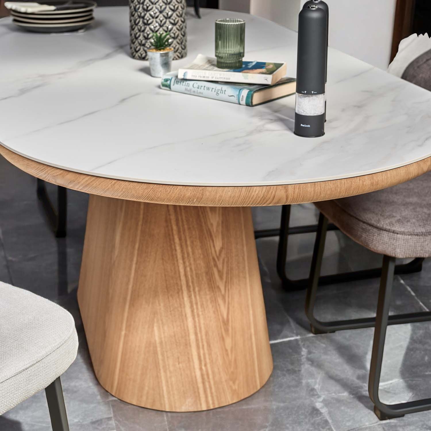 Woods Sutton 200cm Dining Table in Ash - Woods Furniture
