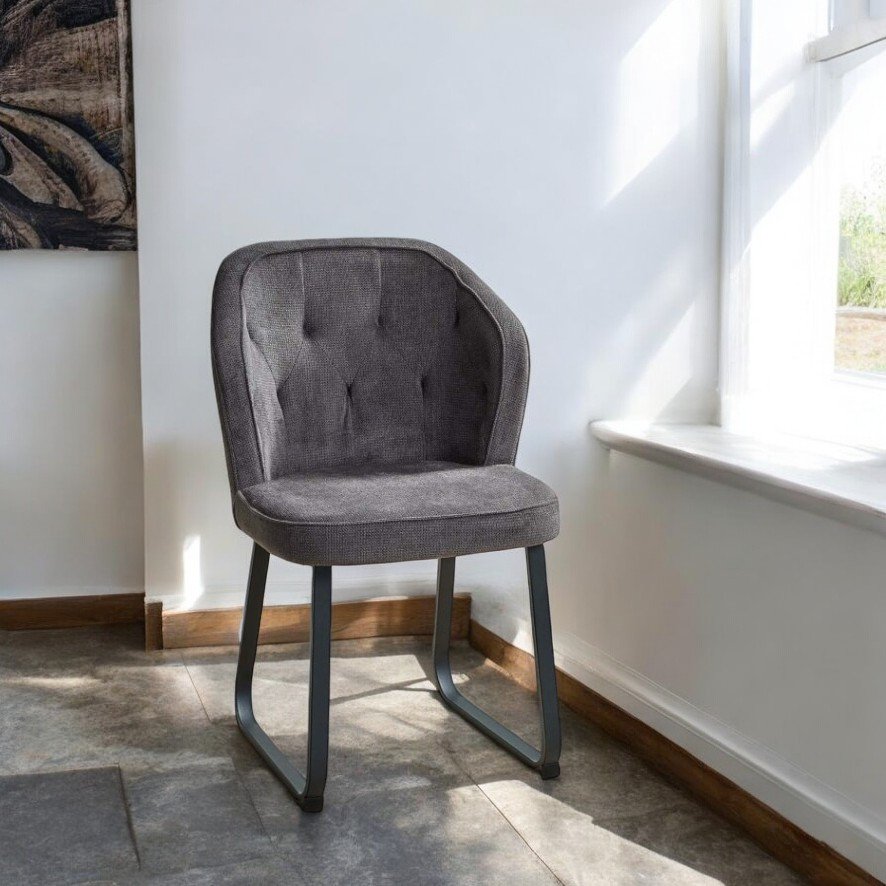Woods Frampton Anthracite Dining Chair - Woods Furniture