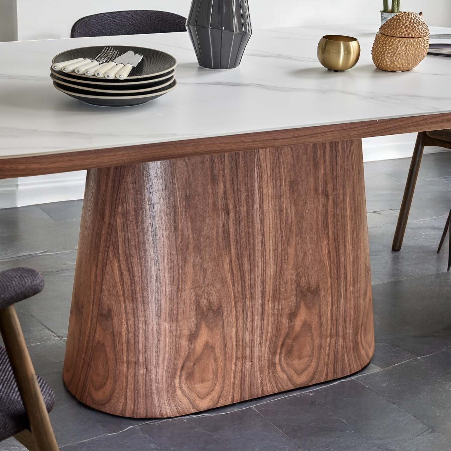 Woods Sutton 200cm Dining Table in Walnut - Woods Furniture
