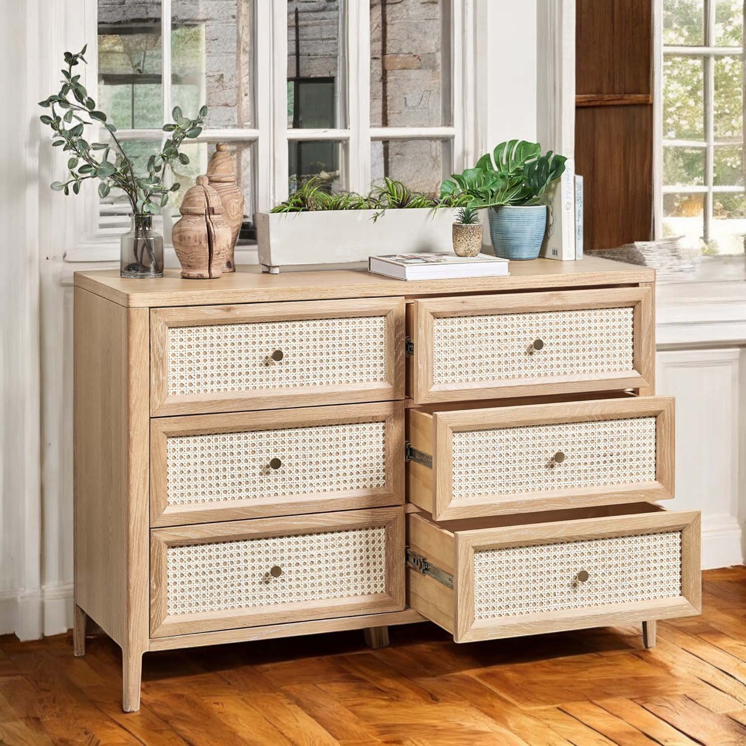 Woods Boho 6 Drawer Chest - Woods Furniture