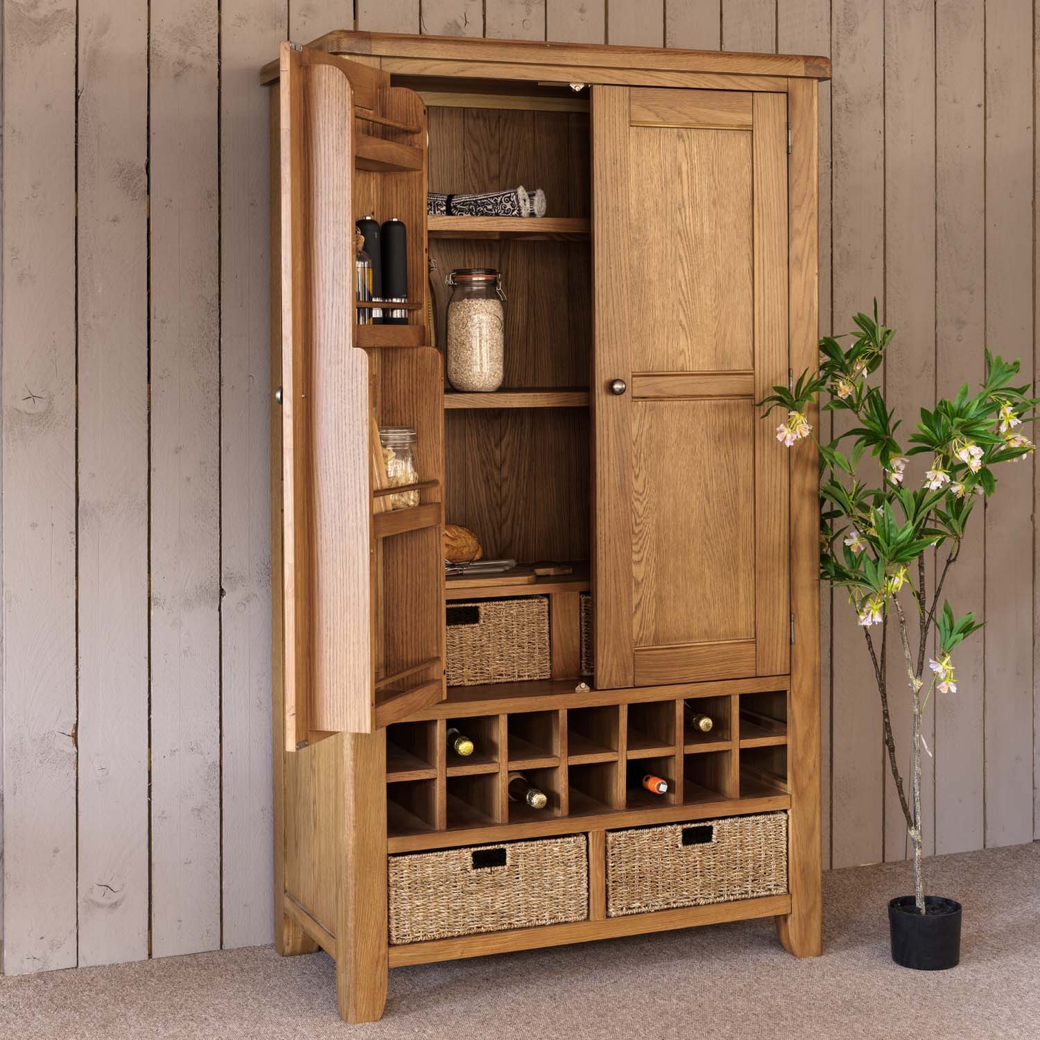 Woods Ledbury Large Larder Unit - Woods Furniture