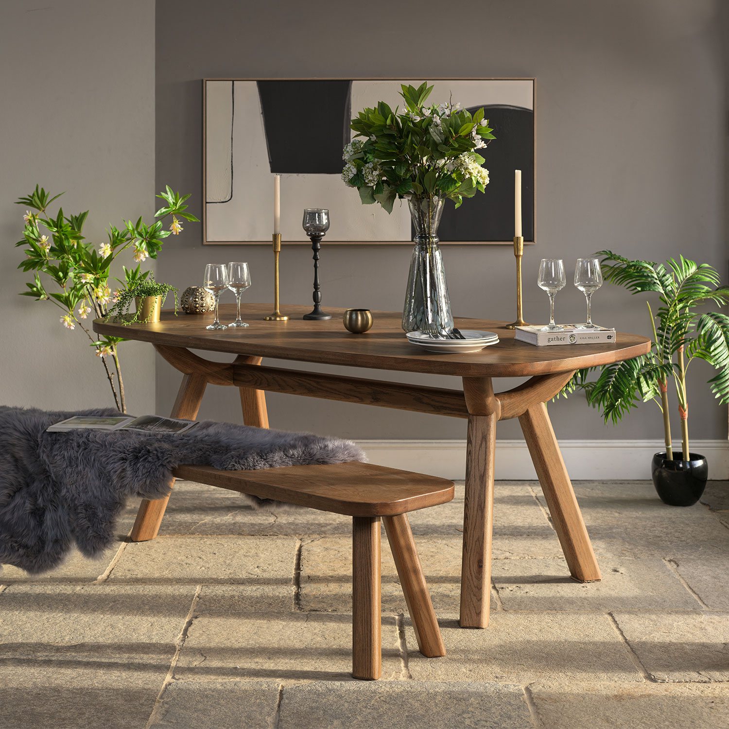 Ashmore 200cm Dining Table - Woods Furniture