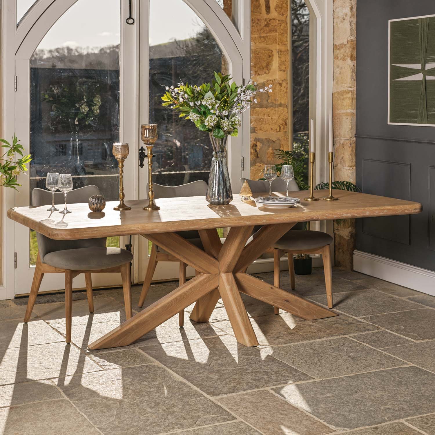 Fairmile 240cm Dining Table - Woods Furniture