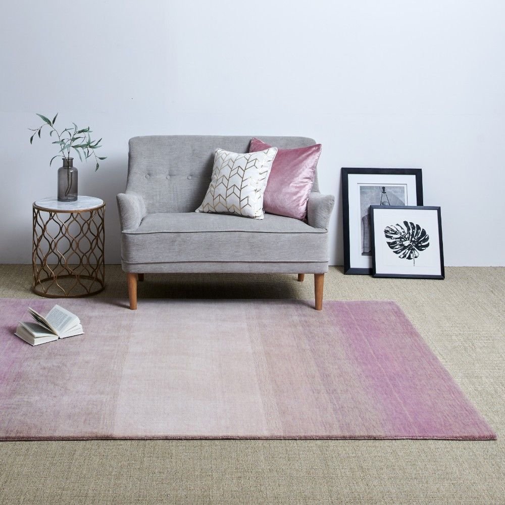 Pink grey rug store