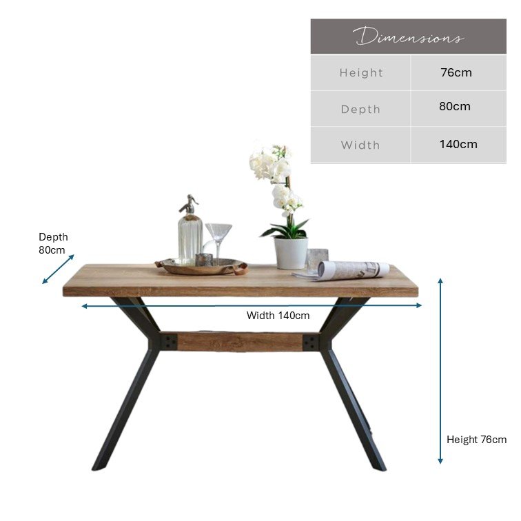 Kamala Small Dining Table - Woods Furniture