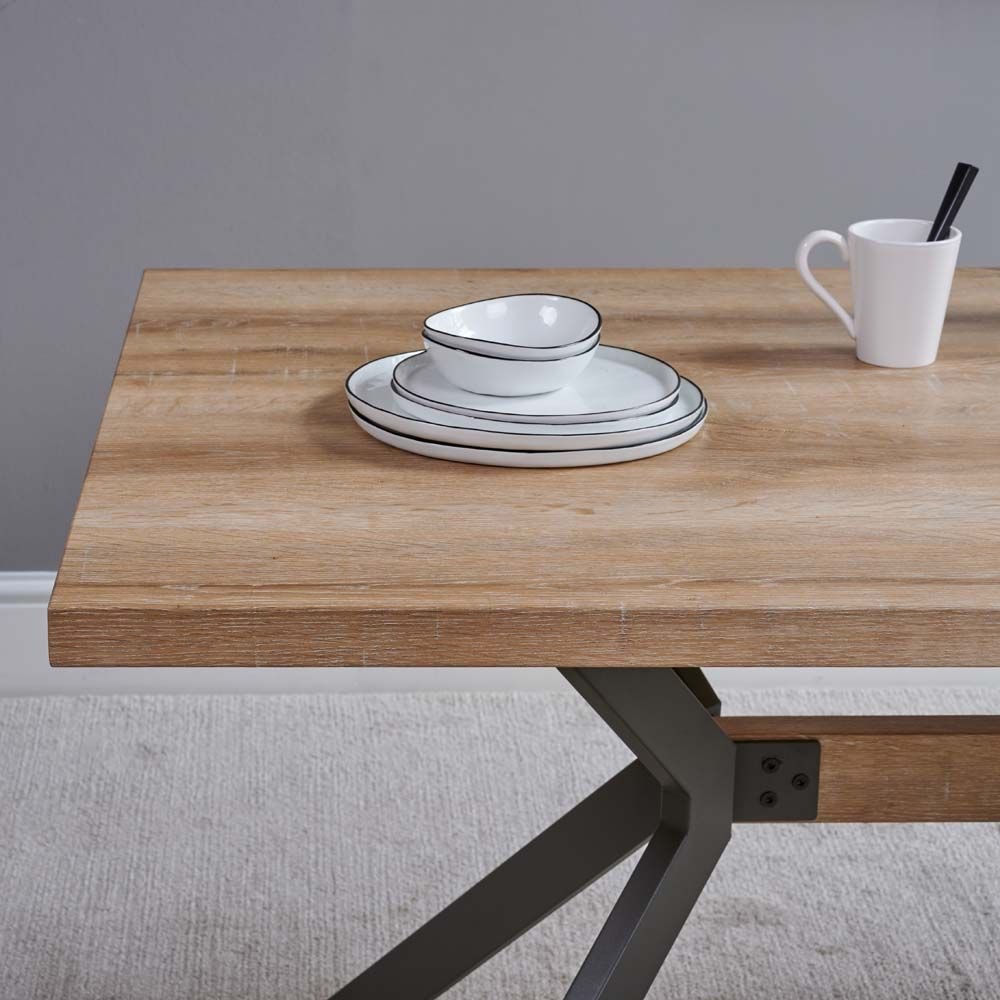 Kamala Dining Table 180cm | 180cm DiningTable - Woods Furniture