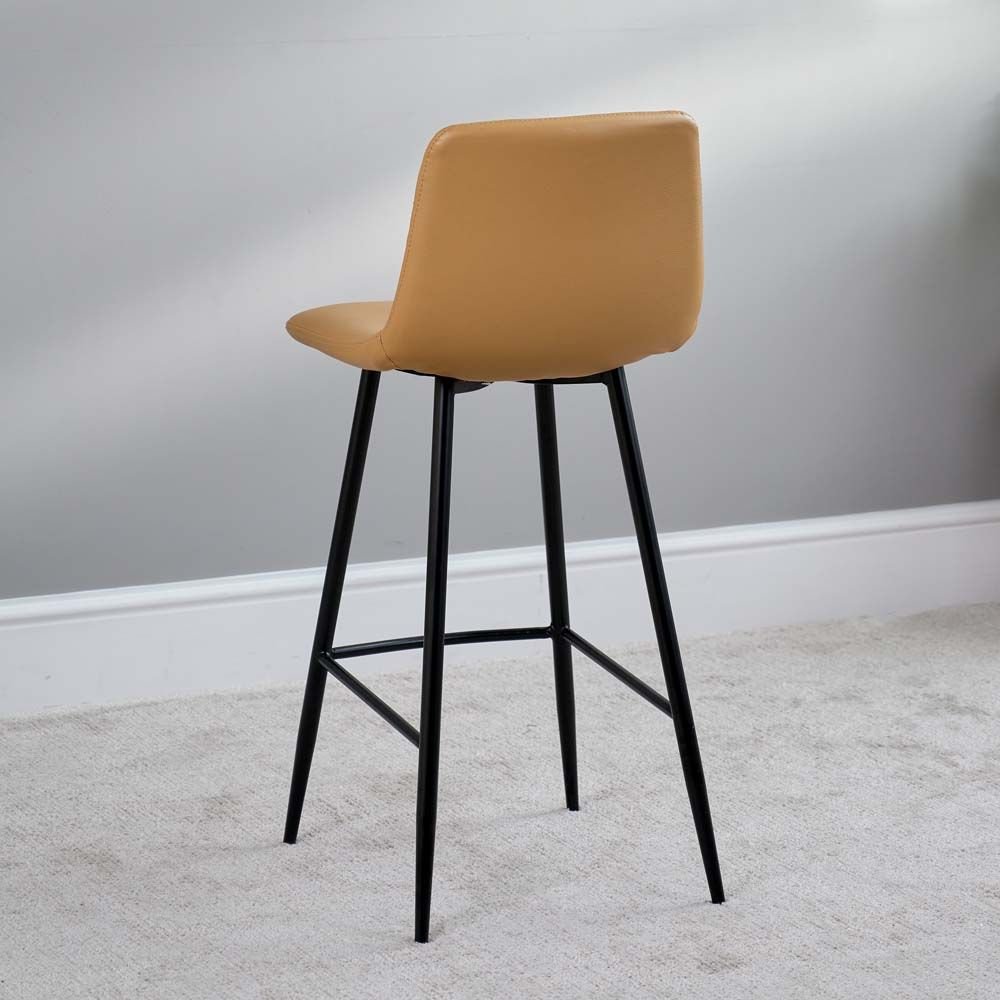 Ripley Bar Stool - Mustard (Set of 2) | Set of 2 Bar Stool Mustard ...