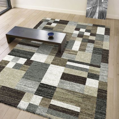 New Zealand Extra Large Grey Sheepskin Rug | Grey Fur Rug - Woods Furniture