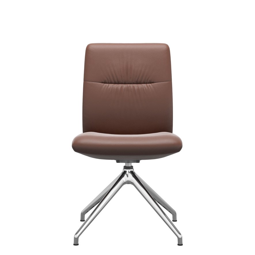 Stressless Mint Low Back Dining Chair with Cross Base - Woods Furniture