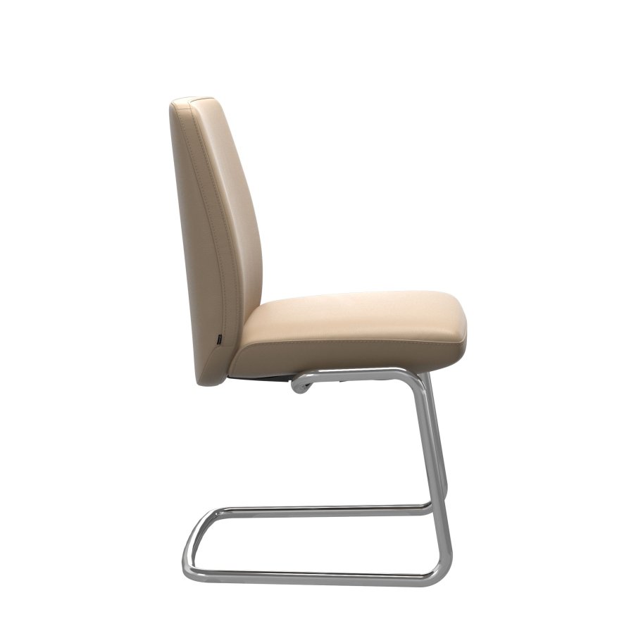 Stressless Vanilla Low Back Dining Chair with Cantilever Base - Woods ...