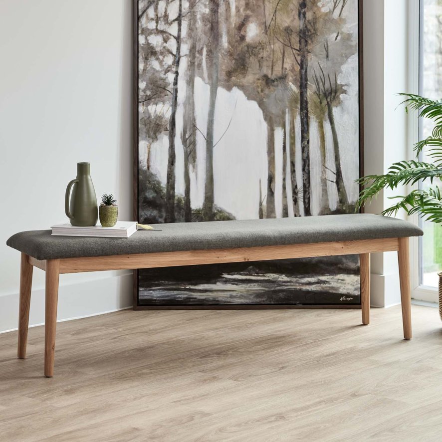 Woods Milan 160cm Dining Bench - Woods Furniture