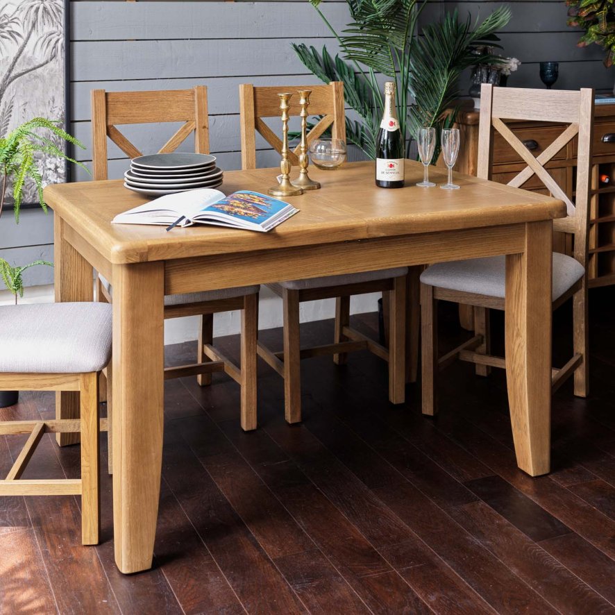 Woods Ledbury 130-180cm Extending Dining Table - Woods Furniture