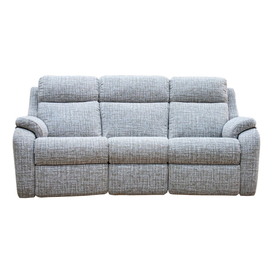 G Plan Kingsbury 3 Seater Double Power Recliner Curved Sofa - Woods ...