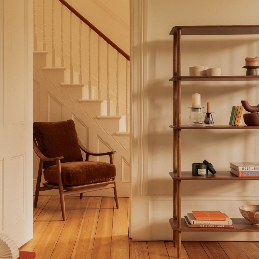 Ercol Stack Shelving Unit - Woods Furniture