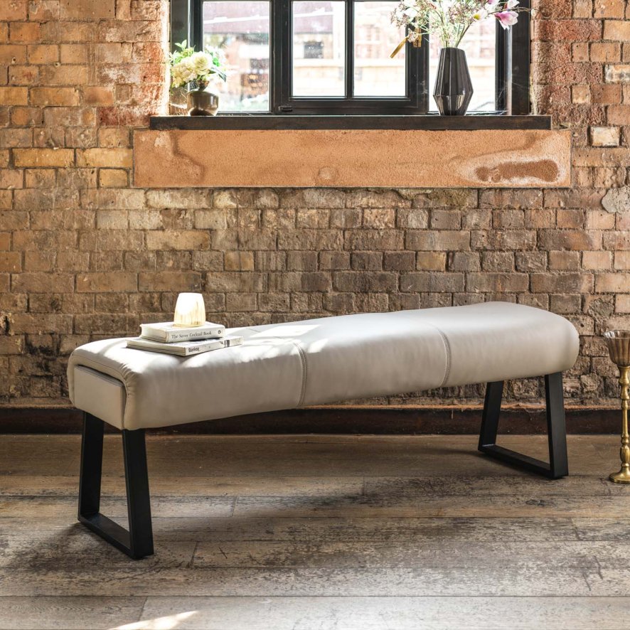 Woods Sonoma Low Bench 158cm in Putty - Woods Furniture