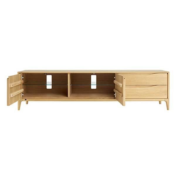 Ercol 2655 Romana Wide IR TV Unit | Buy Ercol TV Stand - Woods Furniture